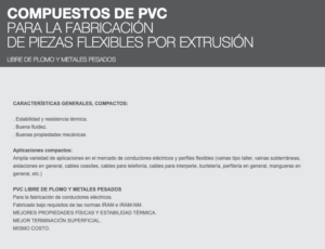 Compuestos de PVC para inyección y extrusión – Sanitarios Plásticos Blog